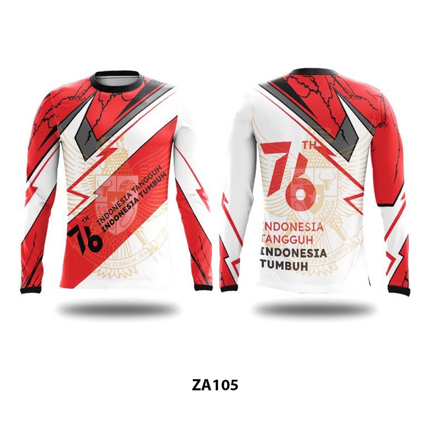 Jersey Merah Putih Hut Ri Project One Apparel Cing 606