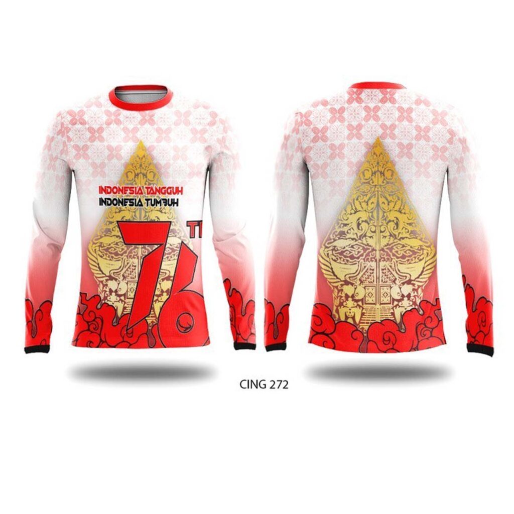 Jersey Merah Putih Agustusan Project One Apparel Cing 79