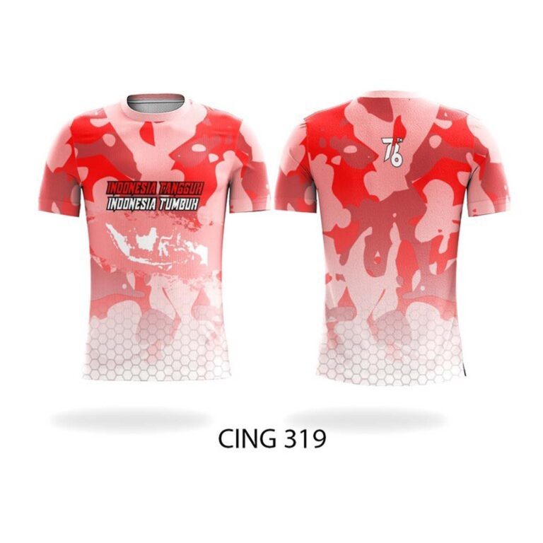 Jersey Merah Putih Hut Ri 78 Agustusan 2023 Agu005 Panjang