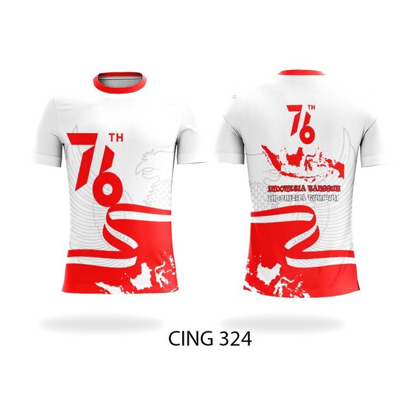 Jersey Merah Putih Hut Ri 78 Agustusan 2023 Agu005 Panjang