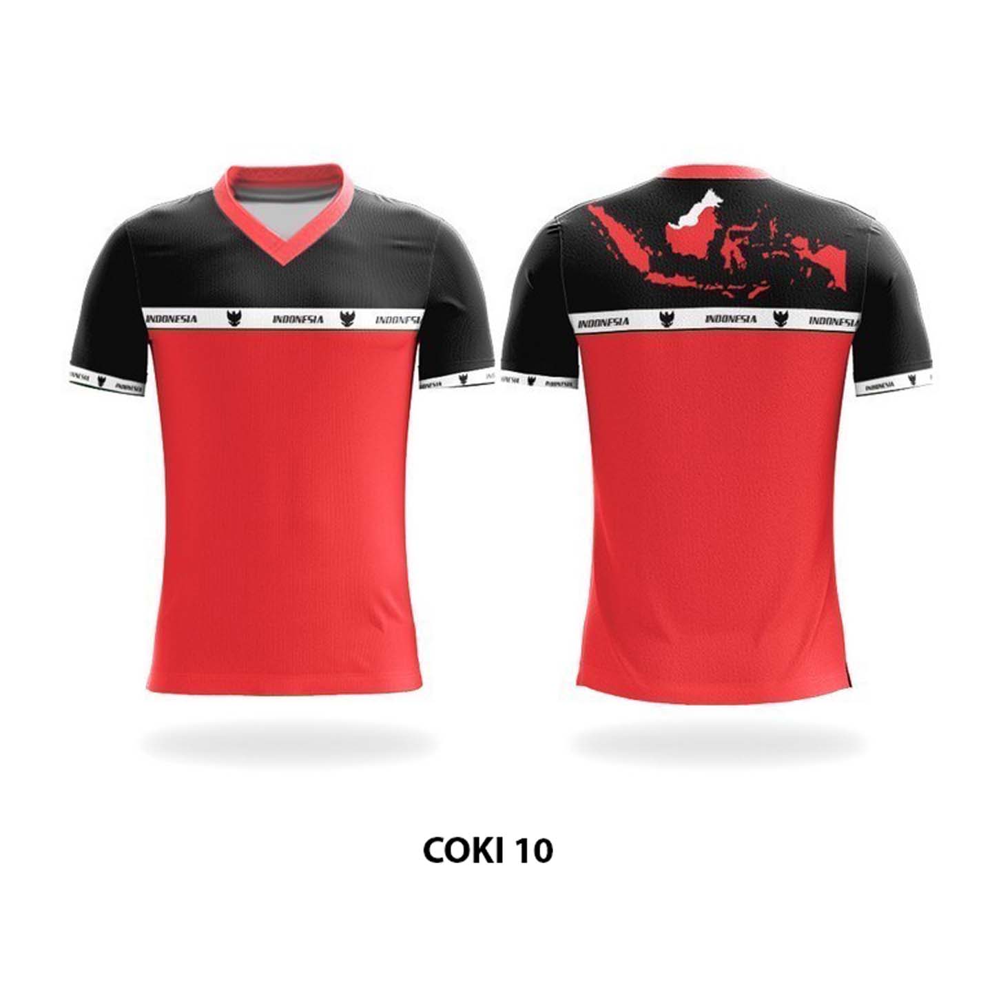 Jersey agustusan merah putih panjang Project One Apparel akb310