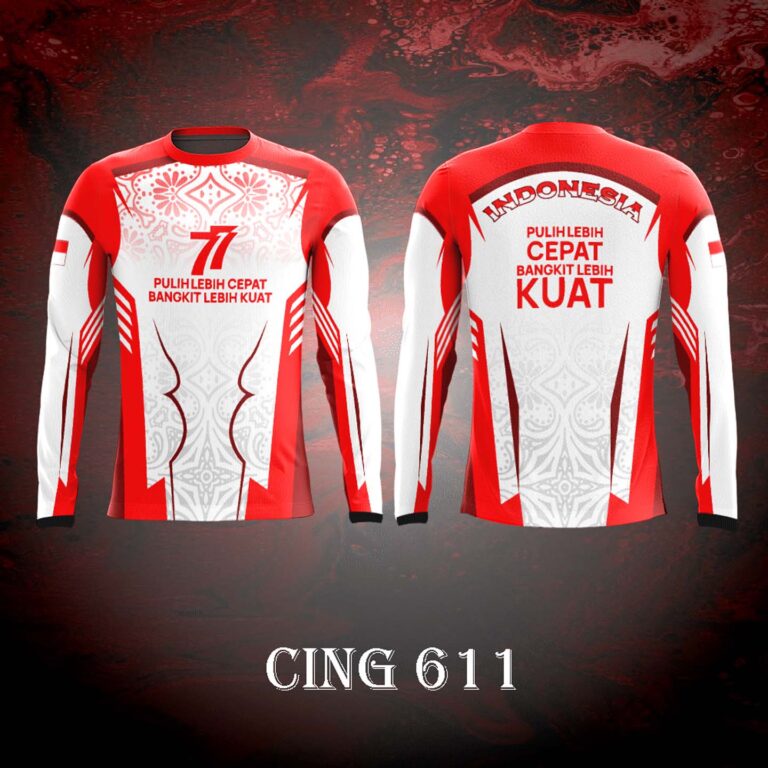 Jersey Merah Putih Hut Ri 78 Agustusan 2023 Msa381 Indonesia