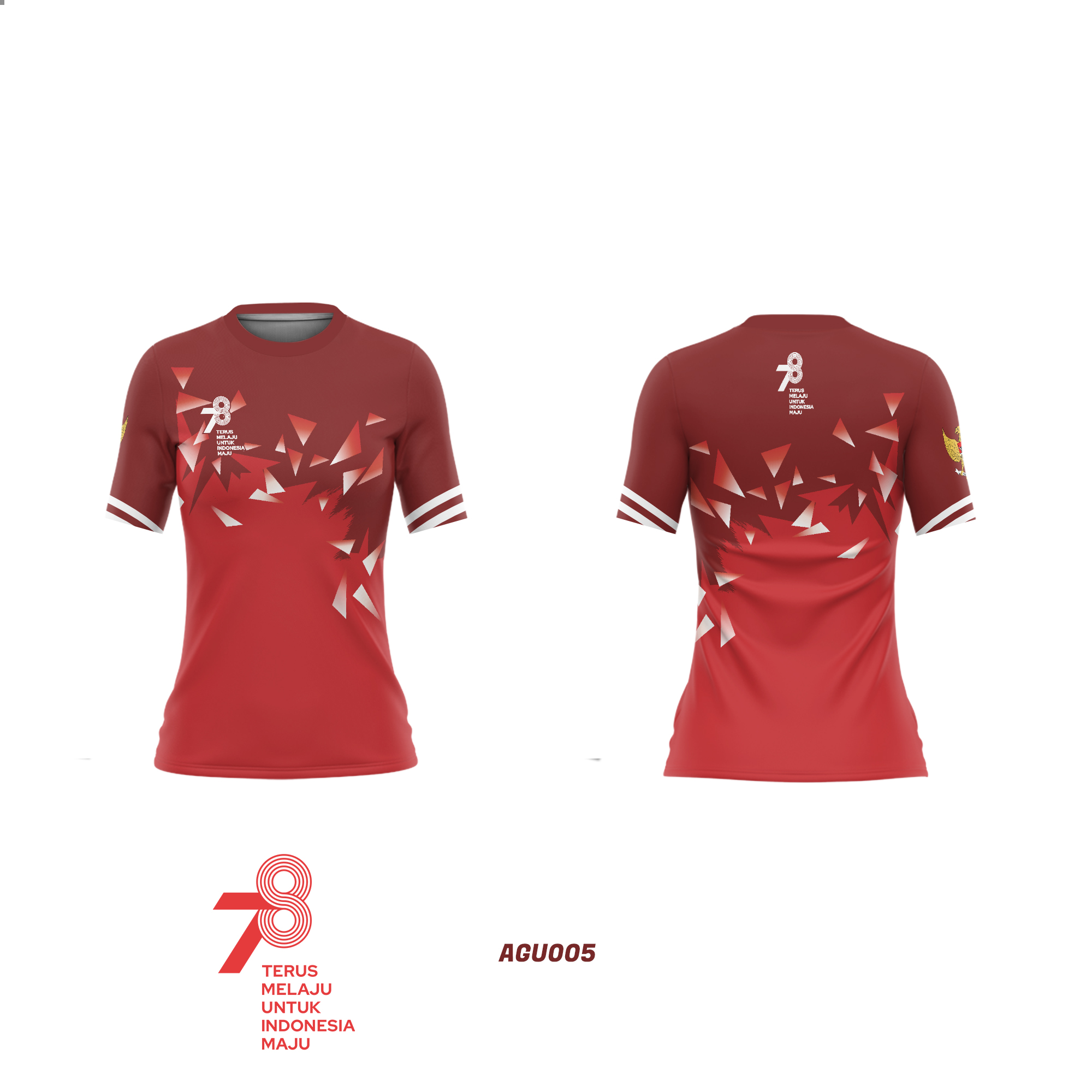 Jersey Merah Putih Cing 629 Hut Ri 78 Agustusan 2023