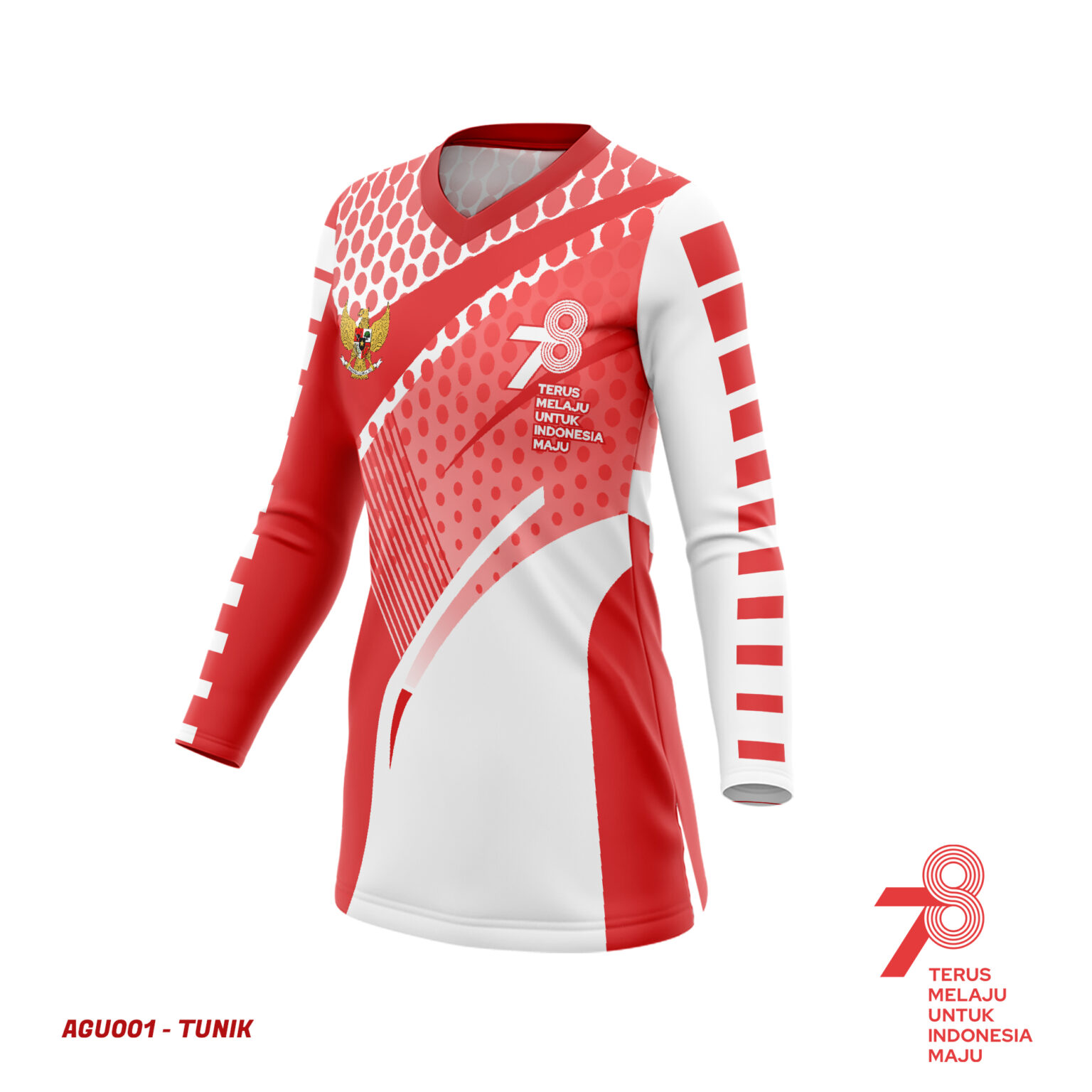 Jersey Merah Putih Cing 337 Hut Ri 78 Agustusan 2023