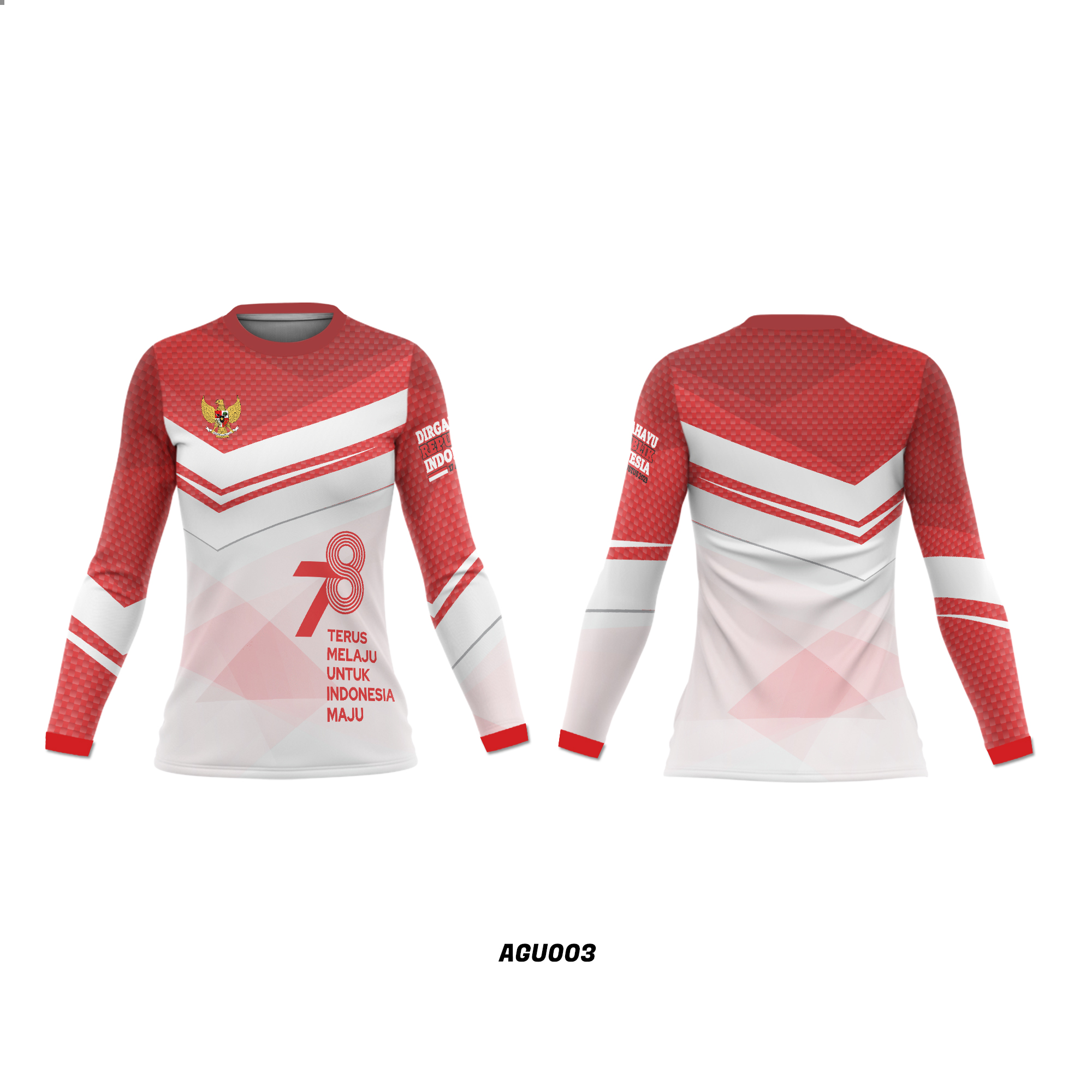 Jersey Merah Putih Hut Ri 78 Agustusan 2023 Msa384 Indonesia